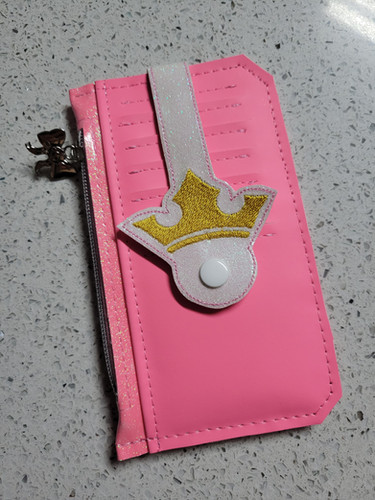 Princess crown wallet tab | Asylum Handicrafts