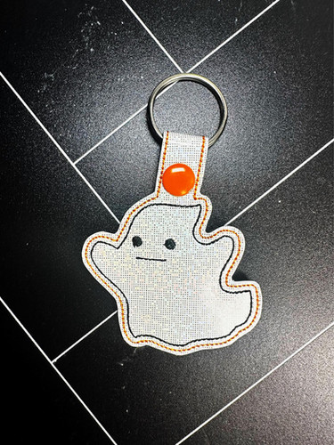 Derp face ghost keyfob | Asylum Handicrafts