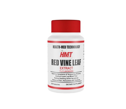 HMT Red Vine Leaf Extract 500mg 60's | hmtnutrition.co.za