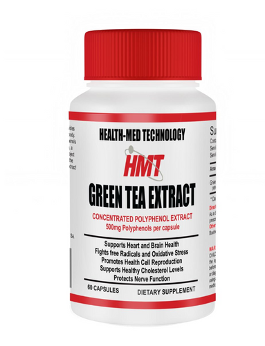 HMT Green Tea Extract (98% Polyphenols) 500mg 60's | hmtnutrition.co.za