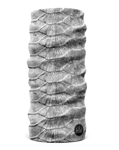 Black/White Tarpon Scales Buff | jessiejessupapparel