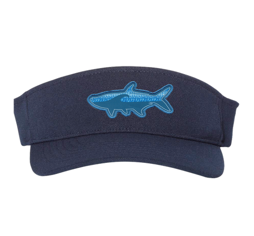 Navy Tarpon Break Visor | jessiejessupapparel