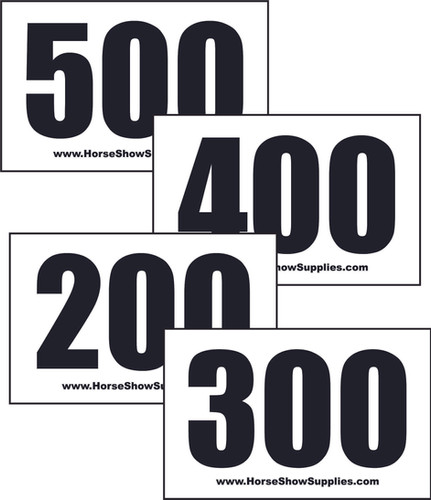horse show exhibitor numbers