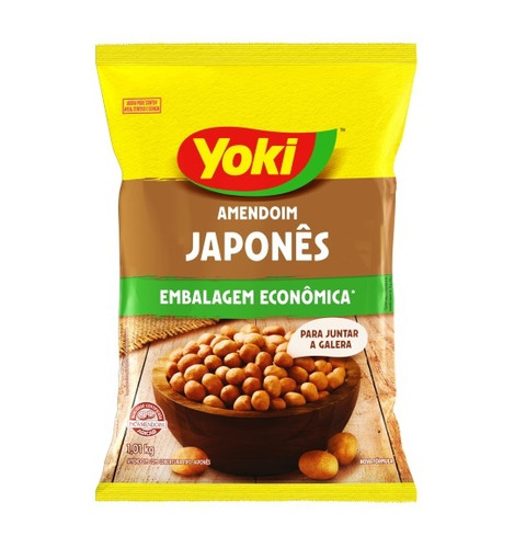 YOKI JAPANESE TOASTED PEANUTS 500G | Brazil Express
