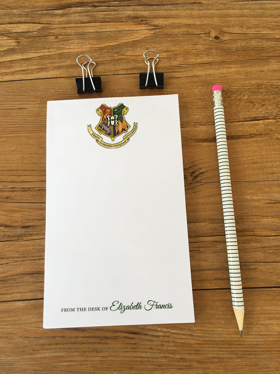 Hogwarts Notepad