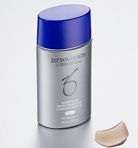 Zo Skin Health Sheer Fluid Broad Spectrum SPF 50 | Renu Facial & Body A