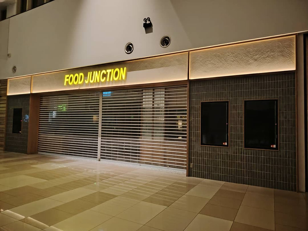 Hoarding Dismantling, Food Junction, IOI City Mall