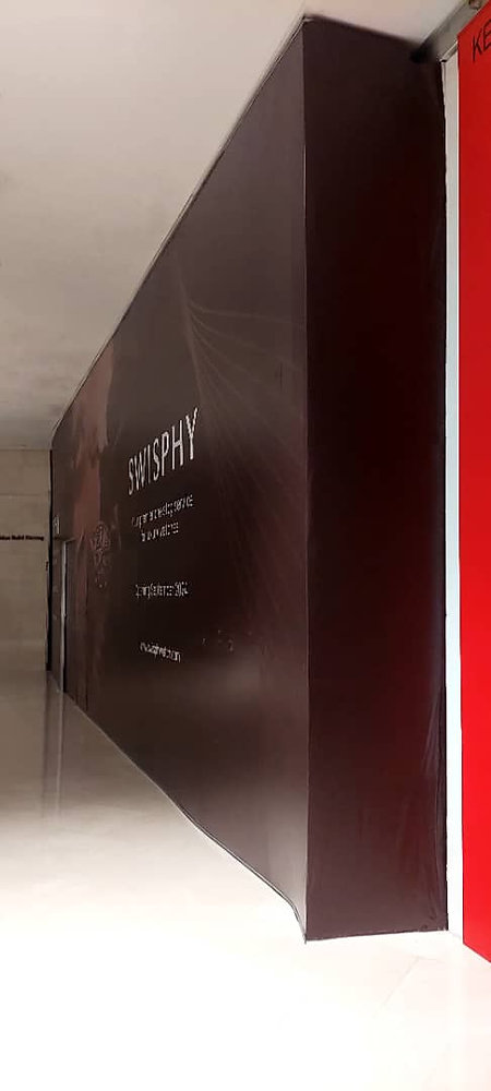Hoarding Visual, Swisphy, Pavilion Elite