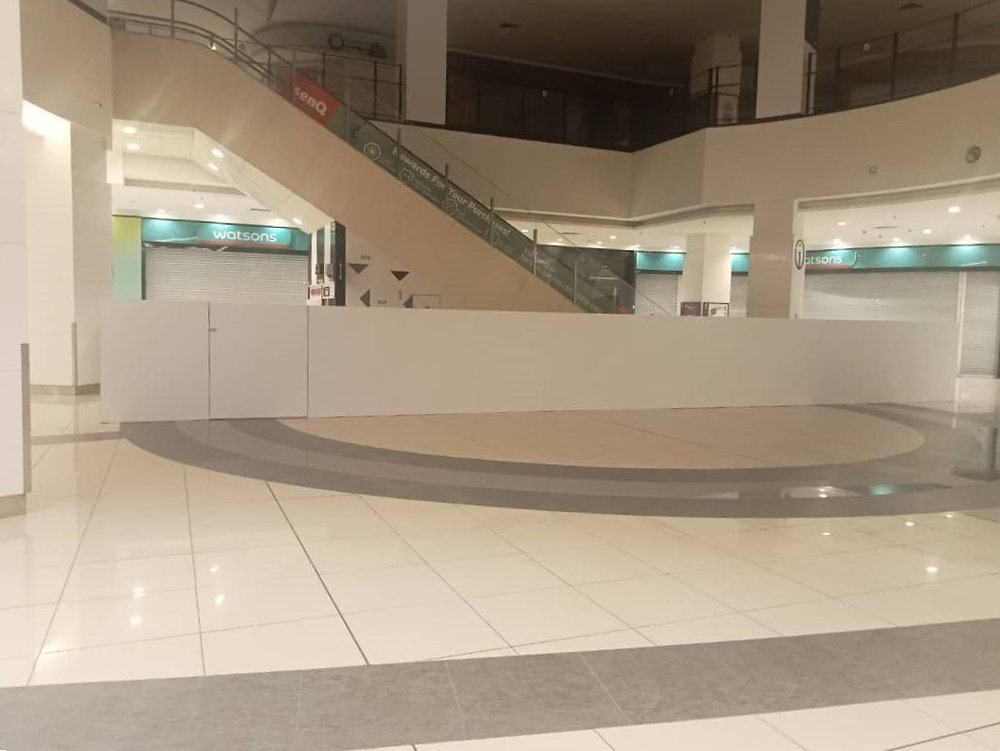 Hoarding (All White), Aeon Dato Onn, Johor