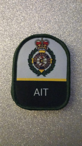 AIT Ambulance Tombstone Patch | £4.99 | Worldwide Shipping | Osss Patch
