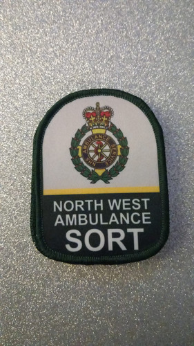 North West SORT Ambulance Service Tombstone Patch | £4.99 | Worldwide ...