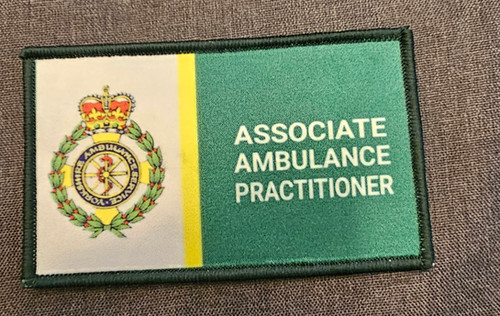 Associate Yorkshire Ambulance Practitioner Patch Badge | £4.99 ...