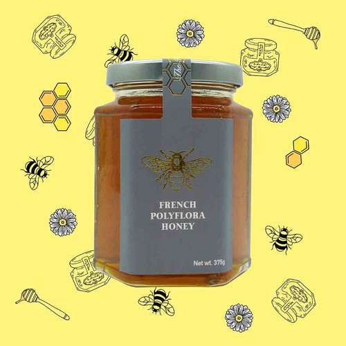 Polyflora Honey 375gr | the-fruit-garden