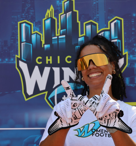 The Chicago Winds- Women's Football Team.
