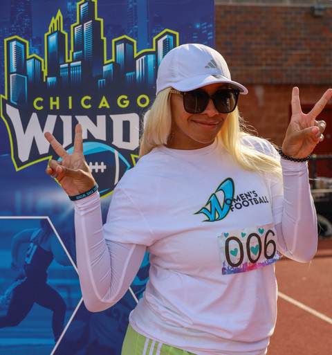 The Chicago Winds- Women's Football Team.