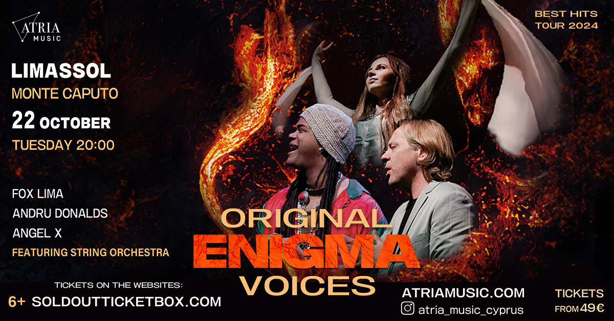 ORIGINAL ENIGMA VOICES - Live in Cyprus | Atria Music