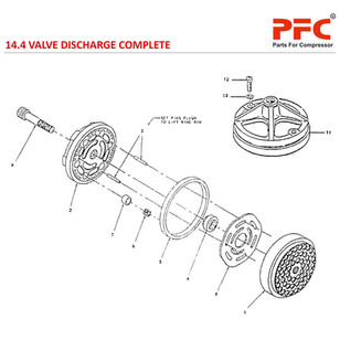 การจ่ายวาล์ว PHE Booster เสร็จสมบูรณ์ | PFC - Parts For Compressor