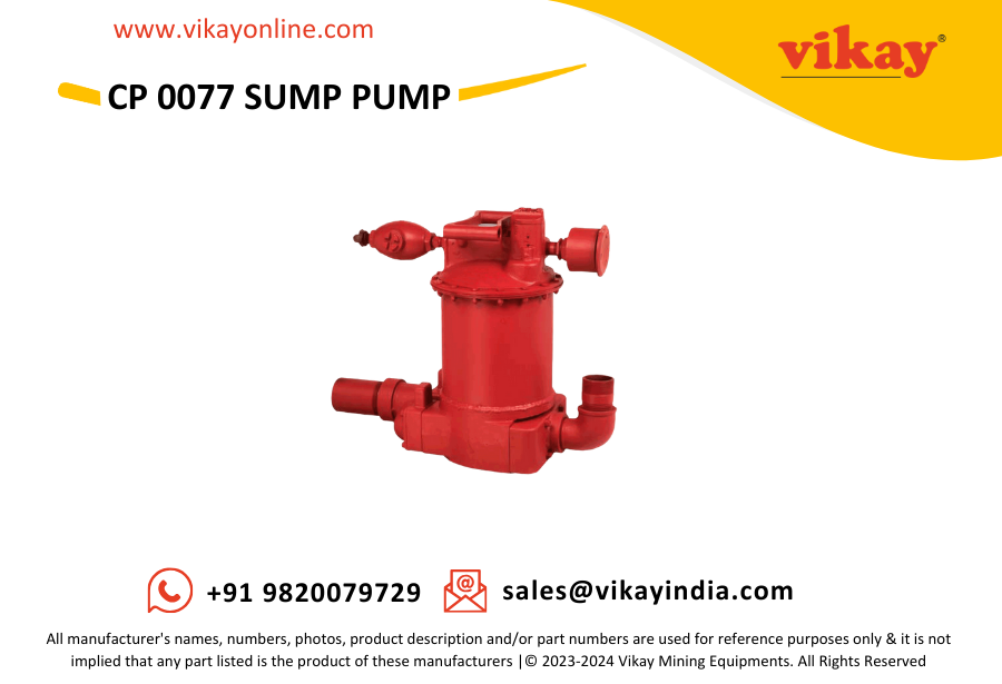 CP 0077 Chicago Pneumatic Sludge Pump