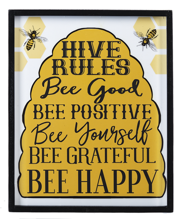 Hive Rules Wall Decor | A Taste of Summer