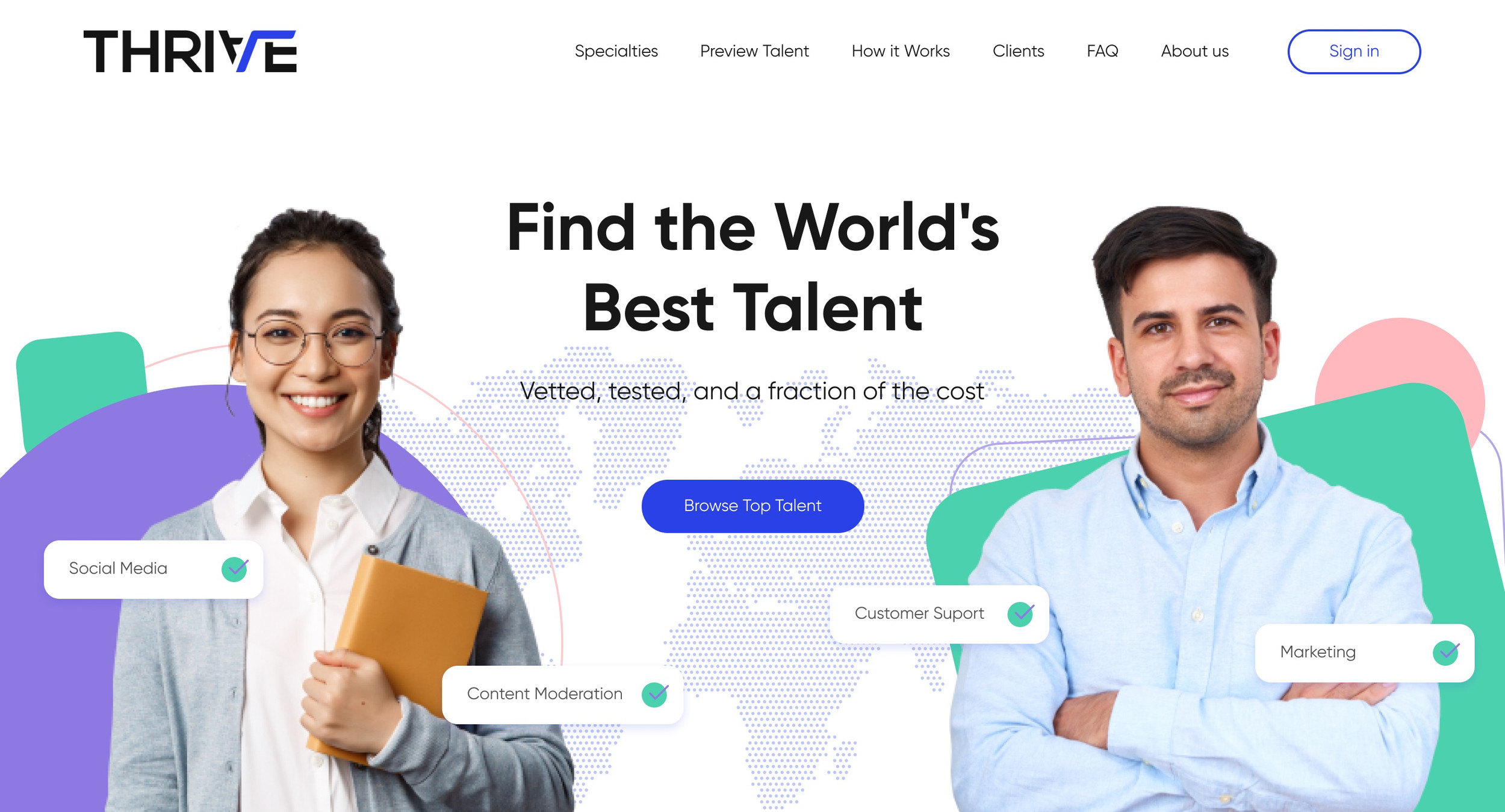 Thrive VA | Find the World's Best Talent