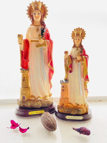 Santa Barbara Statue/Estatua Santa Barbara | Changovannisanteria