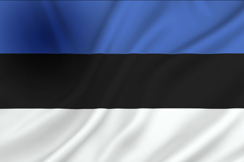 Flagg Estland | Kontinent Europa | Flaggbutikk