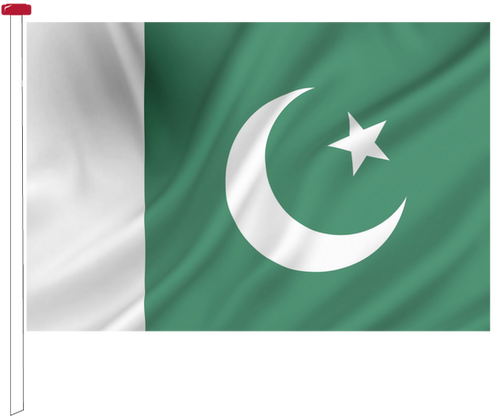 Flagg Pakistan⎪Kontinent Asia⎪Flaggbutikk