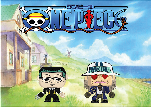 Mini Papercraft One Piece | zonacombo