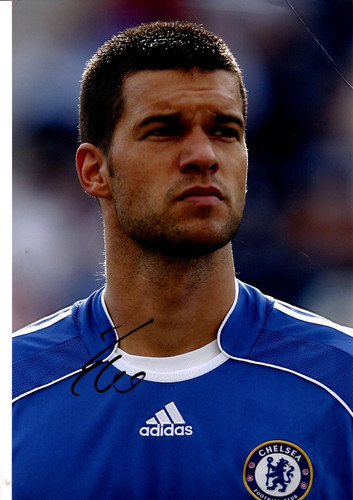 MICHAEL BALLACK Chelsea FC Signed 8x10 Photo with COA | CHELSEA MEMORIES