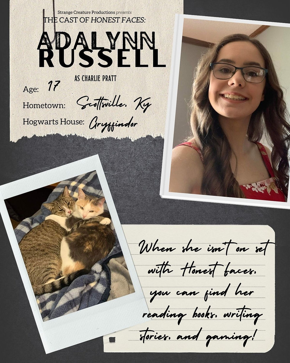 SCP PRESENTS: The Cast & Crew of 'Honest Faces' MEET ADALYNN