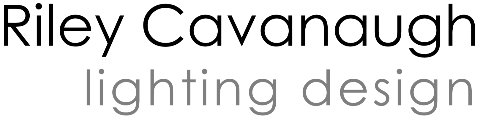 Riley Cavanaugh lighting design