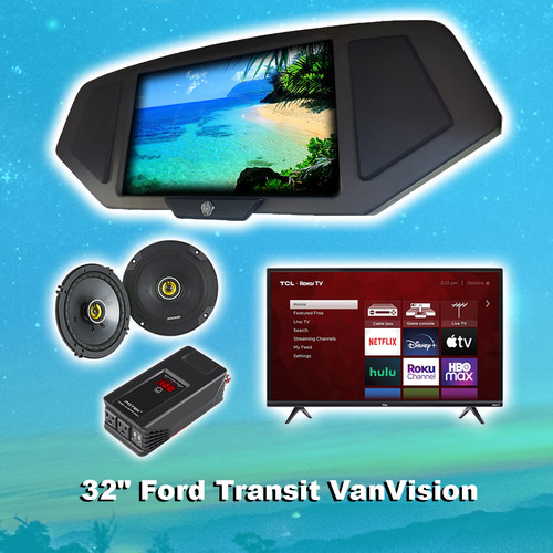 Ford Transit TV Mount and Bracket - Entertainment Accessories for Vans