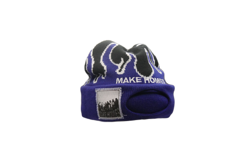 FLAME SKI MASK BEANIE IN PURPLE | MAKE HOMIES