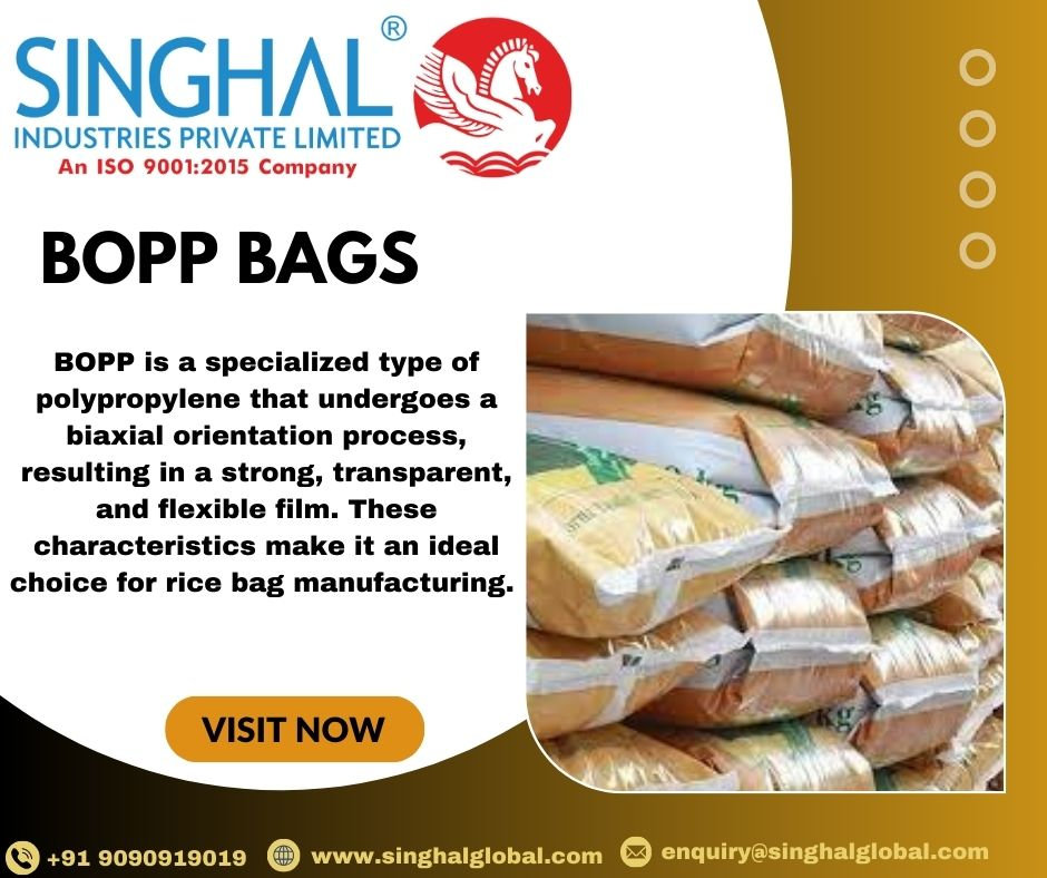 The Versatility of BOPP Bags: A Modern Solution for Packaging Needs
