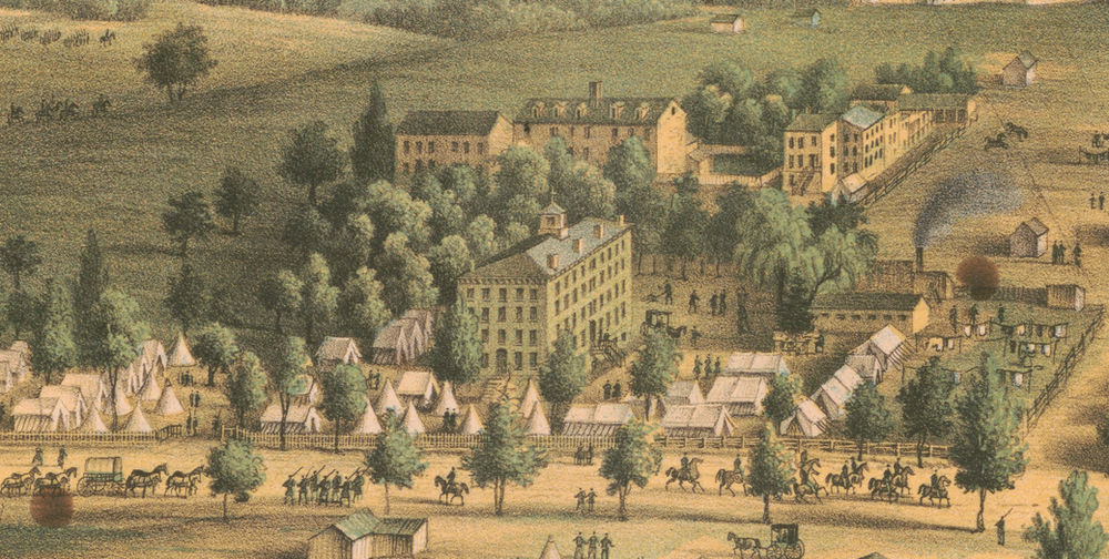 Carver Barracks - A Civil War encampment in Washington with deep ties ...