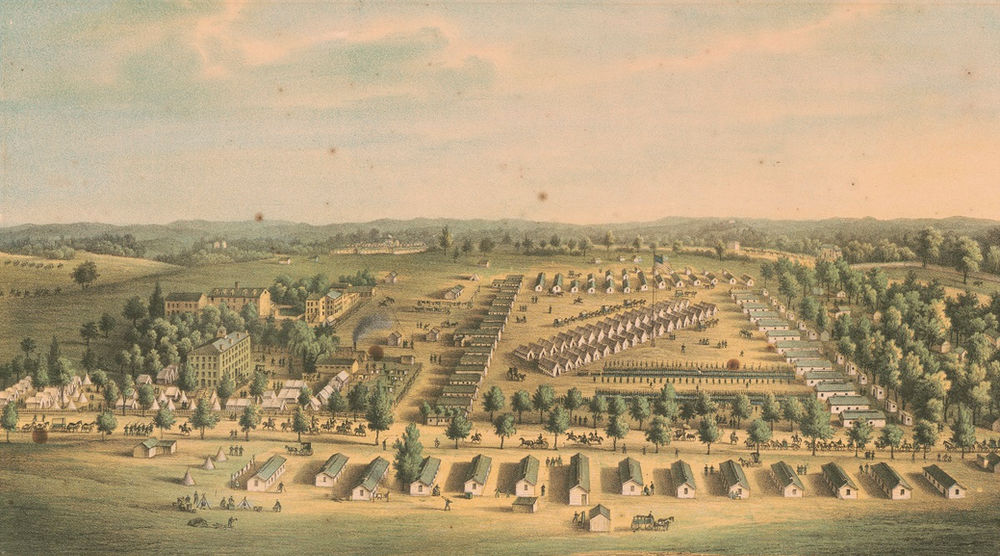 Carver Barracks - A Civil War encampment in Washington with deep ties ...