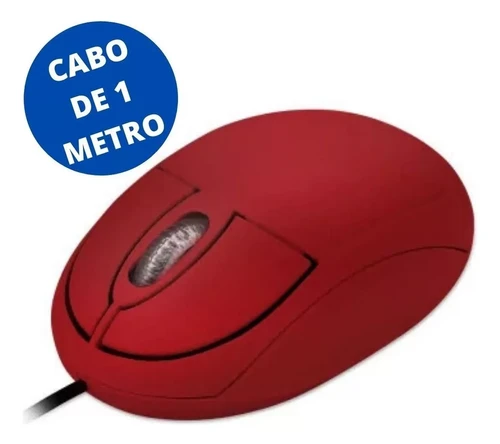 MOUSE MULTILASER CLASSIC BOX OPTICO FULL VERMELHO USB MO303 | Loja ...