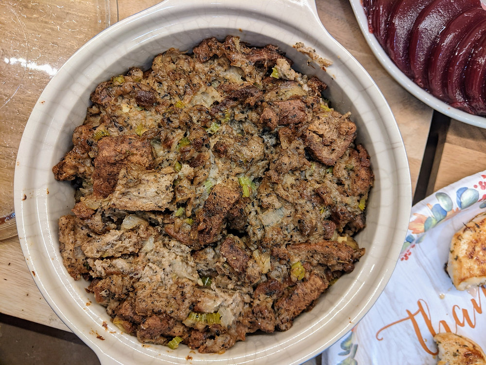 Gluten-Free Stuffing | Momma Mac's Cooking Corner | MacGregor | Food ...