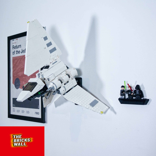 Imperial Shuttle 75302 סטנד לגו לקיר דגם | THE BRICKS WALL
