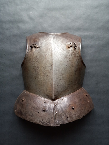 A 17th-century breastplate