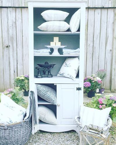 Cawsands Display Cabinet / Bookcase | the-cornish-house