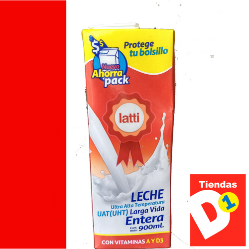 Leche Latti 900 ml | tiendasd1