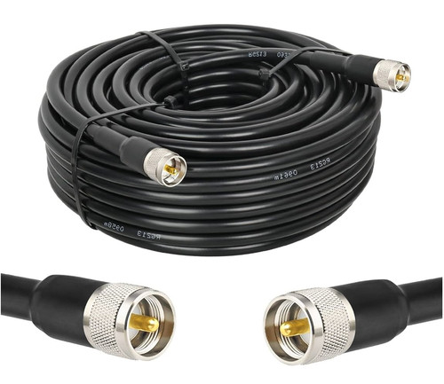 RG213/U Low Loss Coaxial Cable with Both Side UHF Male L-30Mtr Military ...