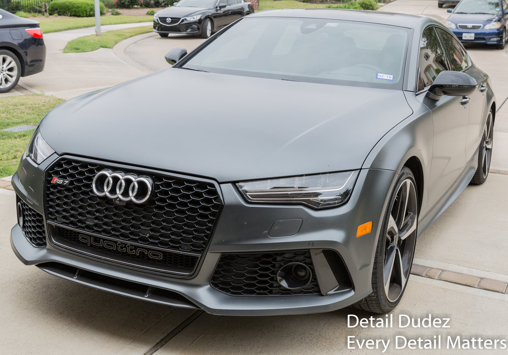 Audi RS7 - Matte Finish | Idetailrides