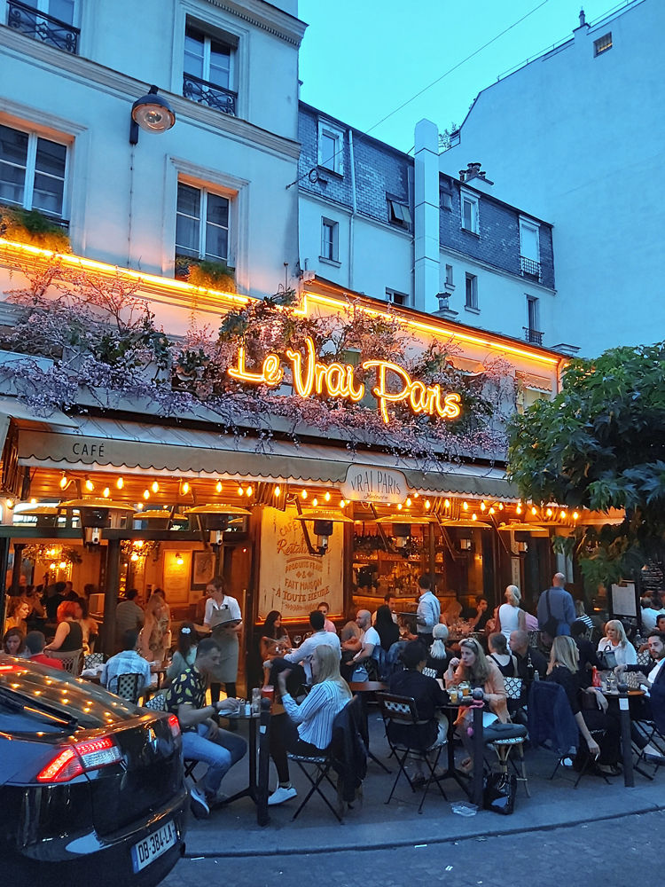 Montmartre: The bohemian art district of Paris.