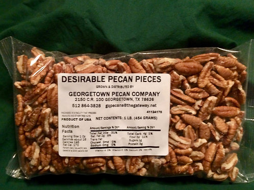 Desirable pecan pieces - 1 lb. Light, sweet, buttery flavor | mysite-2