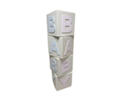 Baby Blocks - Pastel Shades | Decor Hire by BV