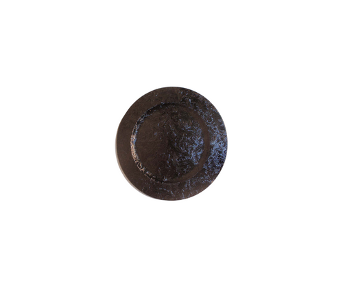 Black Embossed Underplate | Decor Hire by BV