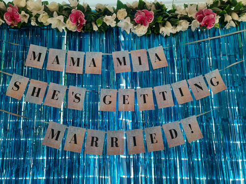 Mamma Mia She Is Getting Married Backdrop Package | Sandton Decor Hire