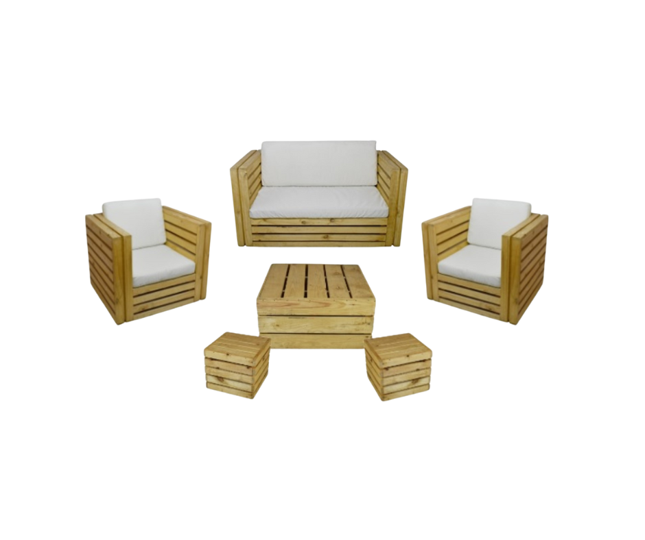 Pallet Lounge Pocket | Decor Hire by BV